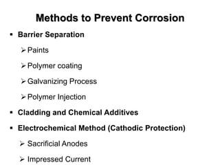 Cathodic protection of reinforced concrete structures | PPTX