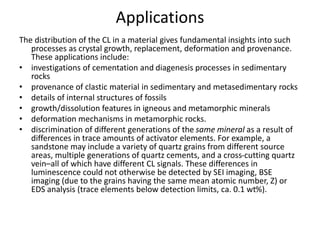 concept of Cathodoluminescence and it's application.pptx