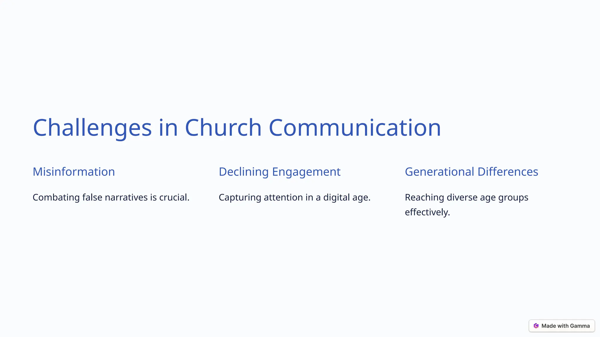 Catholic-Church-Communication presentation | PPTX