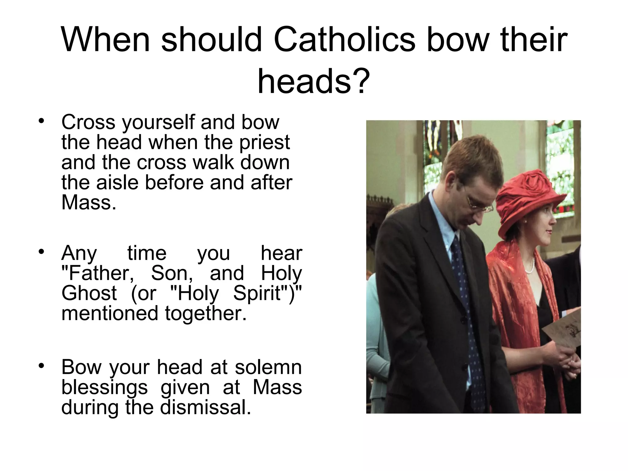 Catholic customs and practices | PPT