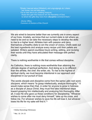 Catholic discipline | PDF