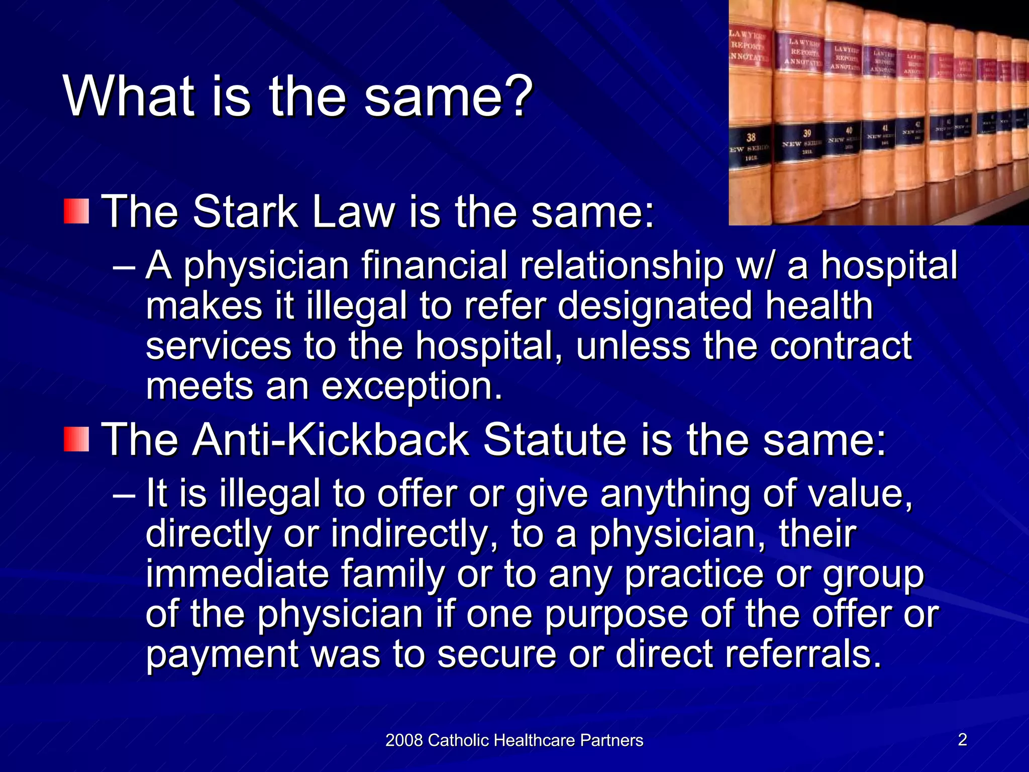 Catholic Healthcare Stark Presentation | PPT