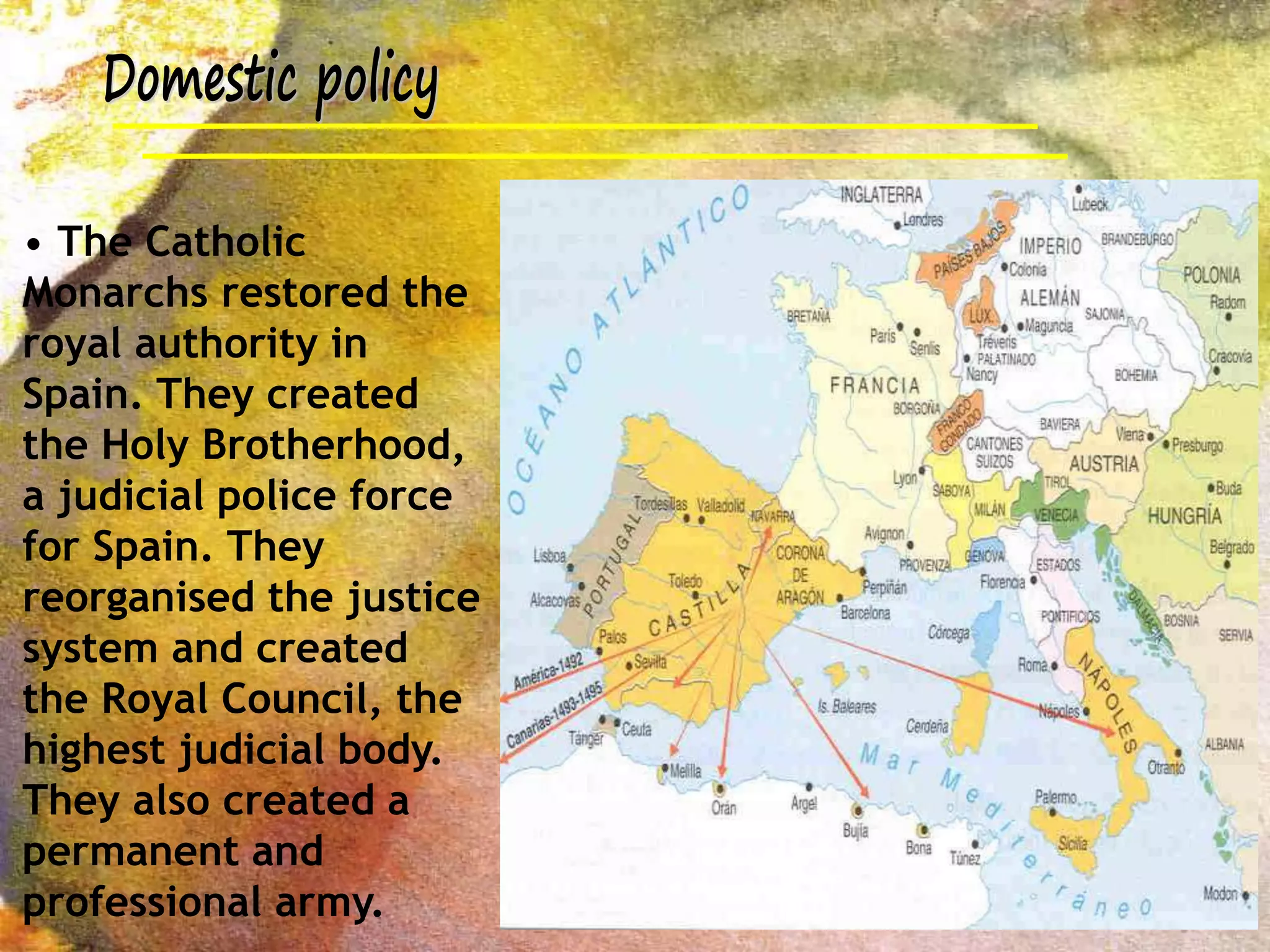 SPANISH CATHOLIC MONARCHS: ISABELLA AND FERDINAND | PPT