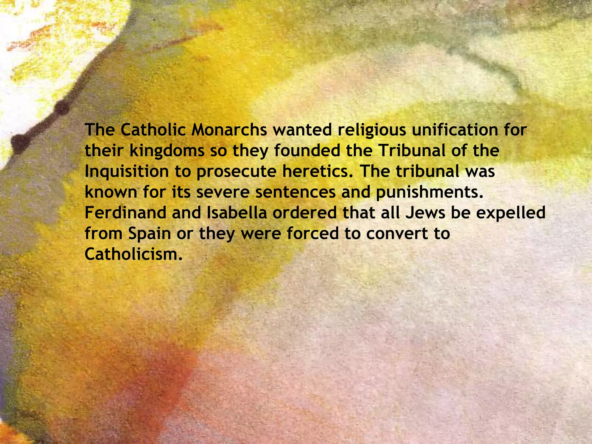 SPANISH CATHOLIC MONARCHS: ISABELLA AND FERDINAND | PPT