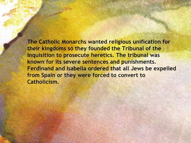SPANISH CATHOLIC MONARCHS: ISABELLA AND FERDINAND | PPT | Christianity ...