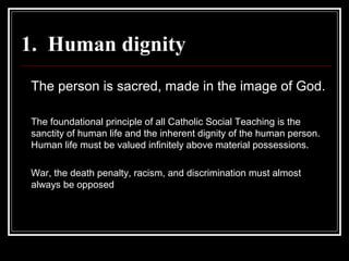Catholic social-teaching | PPT
