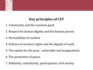 Applying Catholic Social Teaching to Investment | PPTX