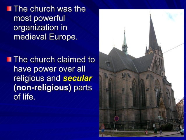 Catholic Church In Medieval Europe | PPT