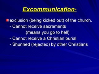 Catholic Church In Medieval Europe | PPT