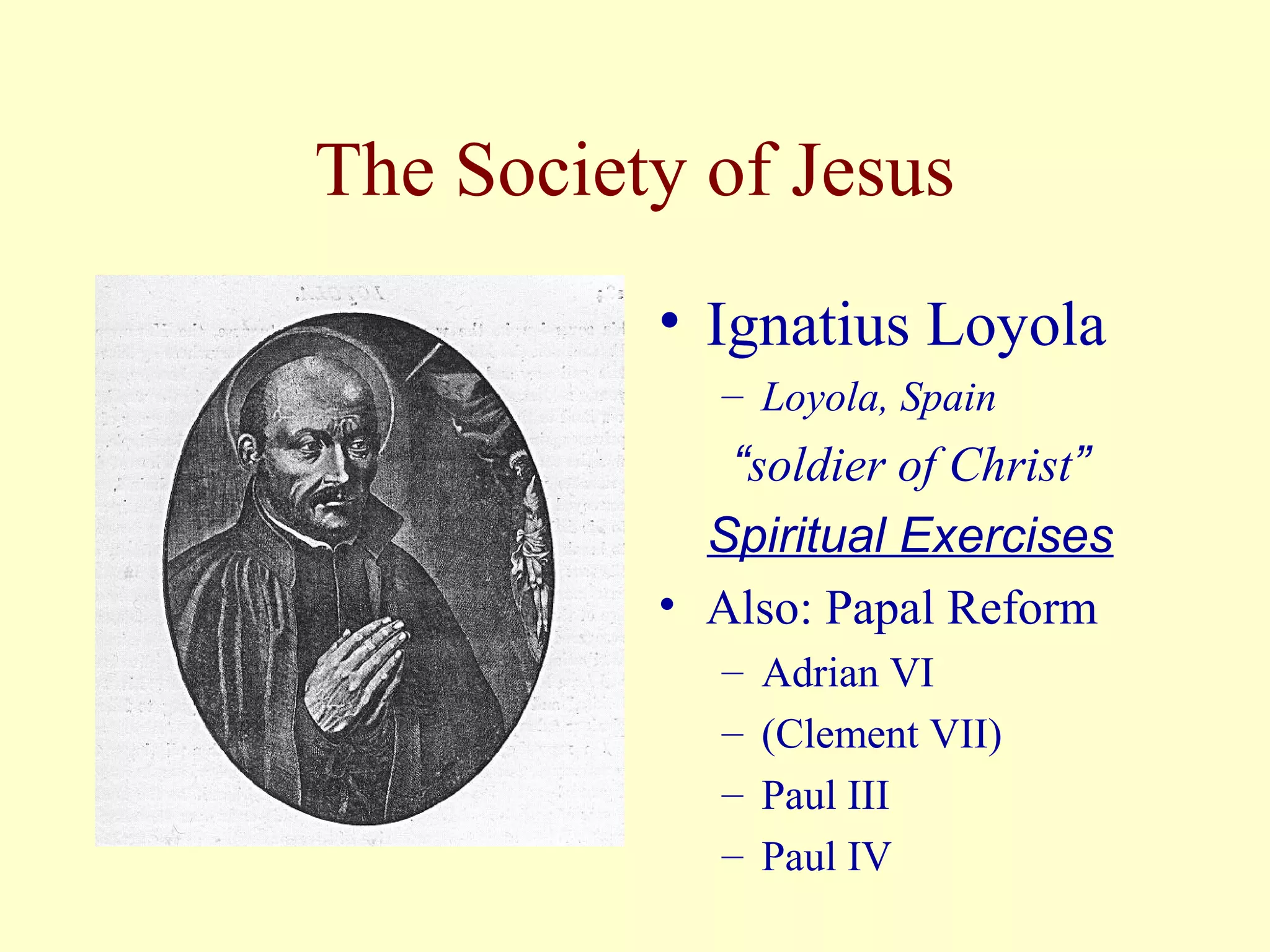 Catholic counter reformation | PPT