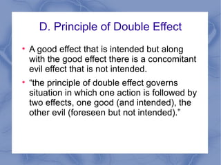 Catholic health care ethics select moral principles | PPT