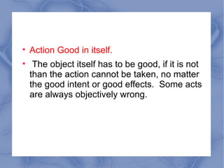 Catholic health care ethics select moral principles | PPT