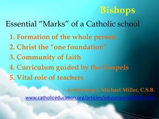 Catholic identity dr. vanders | PPTX