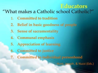 Catholic identity dr. vanders | PPTX