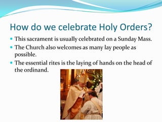 Catholicism power point holy orders | PPTX