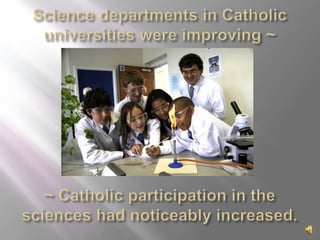 Catholicism, Science And Education | PPT