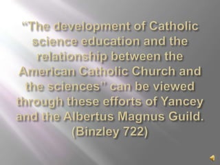 Catholicism, Science And Education | PPT