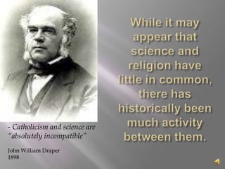 Catholicism, Science And Education | PPTX