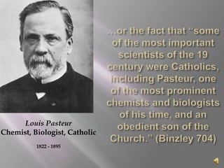 Catholicism, Science And Education | PPT
