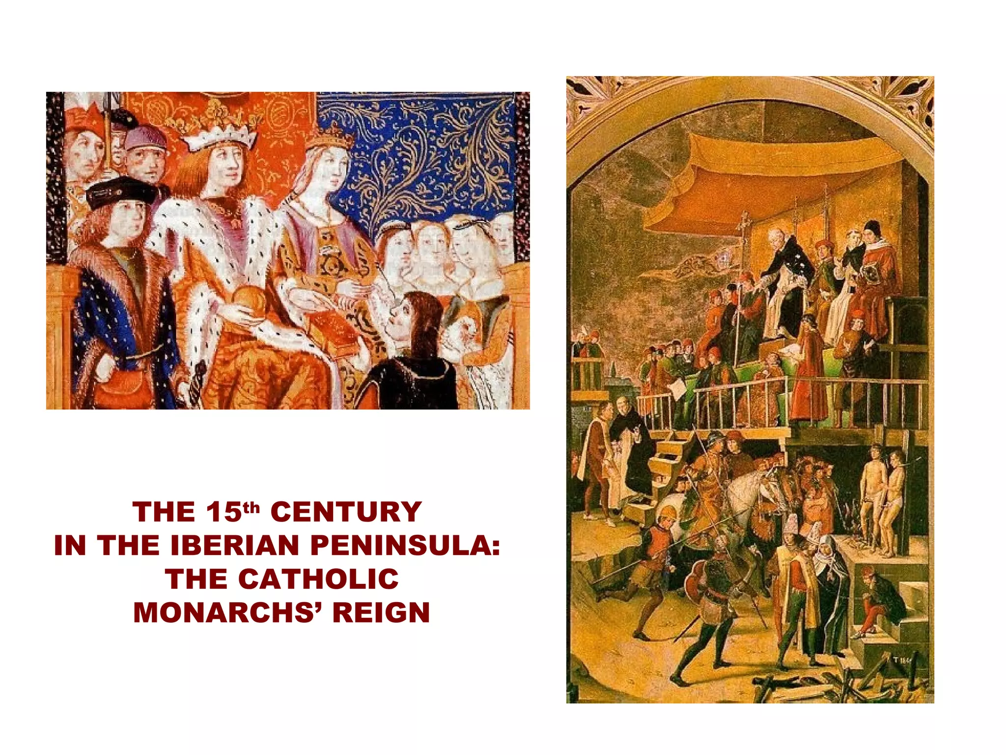 The Catholic Monarchs' authoritarian monarchy | PPT