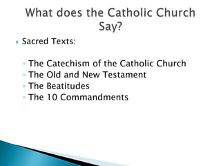 Catholic morality mjp lesson 4 | PPTX