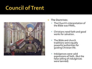 Catholic reformation | PPTX