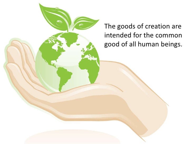 Catholic Social Teaching Good Stewardship Of Creation
