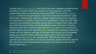 Catholic social teaching on labor | PPTX