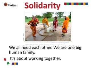 Catholic social teaching principles | PPTX