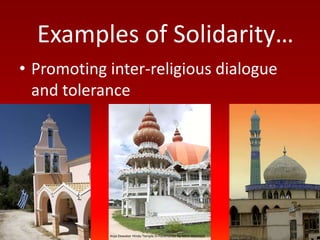 Catholic Social Teaching Solidarity | PPSX