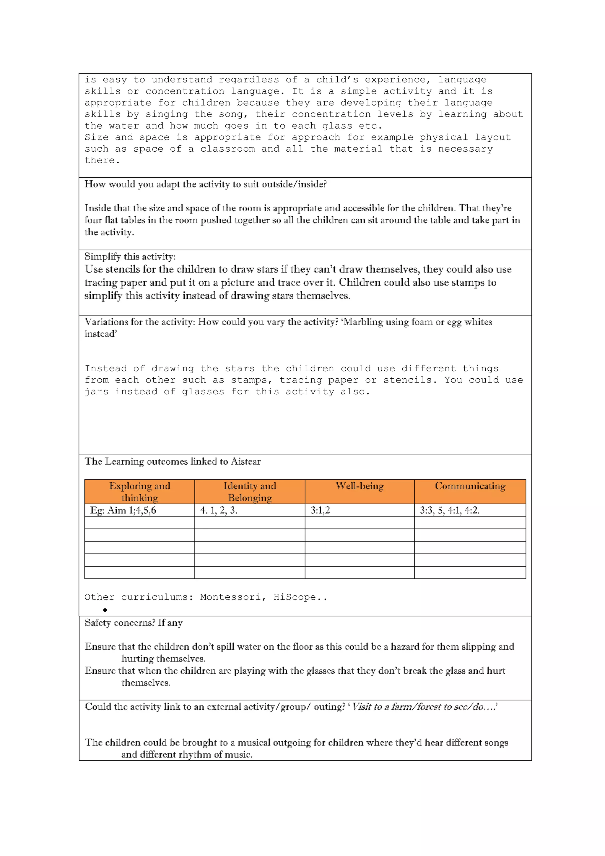 Twinkle twinkle little star activity | PDF | Children\'s Music | Music