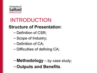 Competitive Advantage through Corporate Social Responsibility (CSR ...