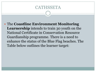 CATHSSETA 2012 Learnerships Advert | PPTX