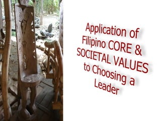 Cathwor 6 Filipino Core Values | PPT