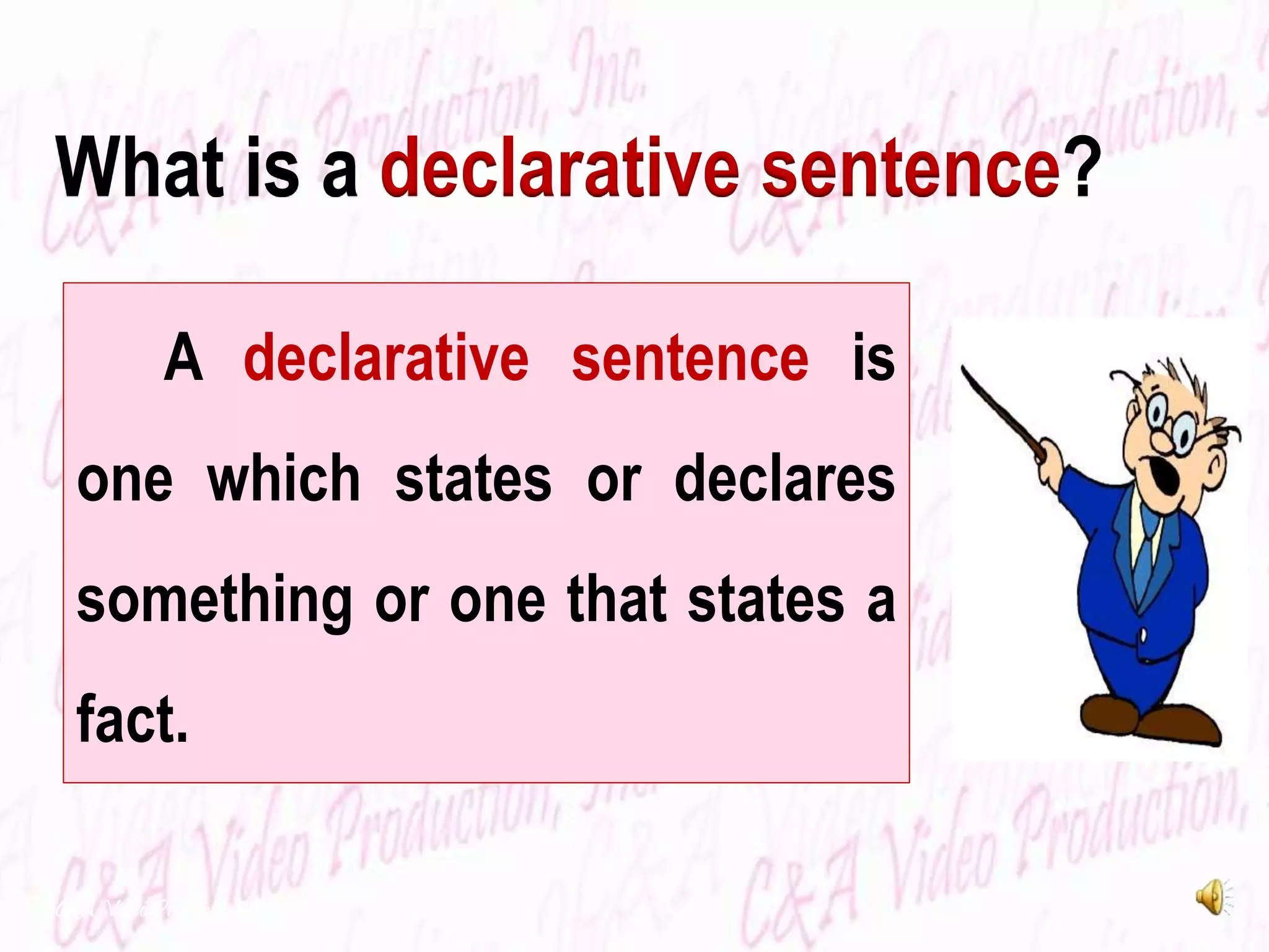Types of Sentences | PPSX