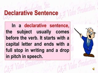 Types of Sentences | PPSX