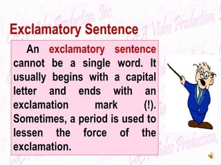 Types of Sentences | PPSX