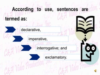 Types of Sentences | PPSX