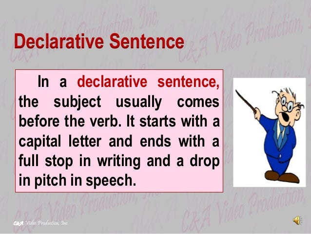 Types of Sentences