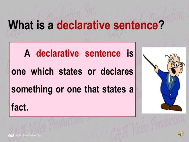 Types of Sentences