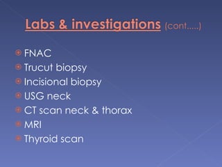 Cancer of thyroid gland | PPT