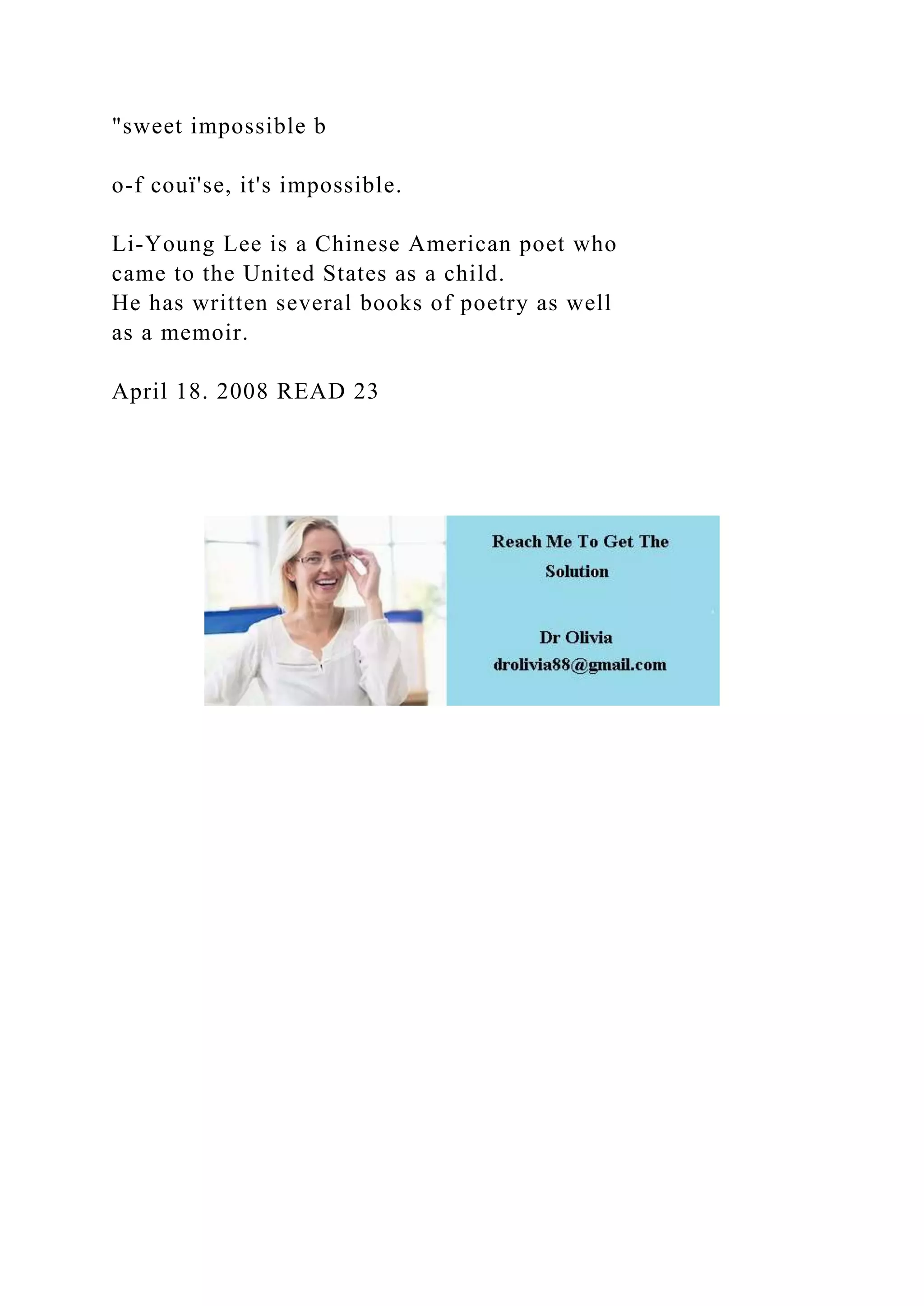 CATHY SONGThe Man Moves EarthThe man moves earthto d.docx