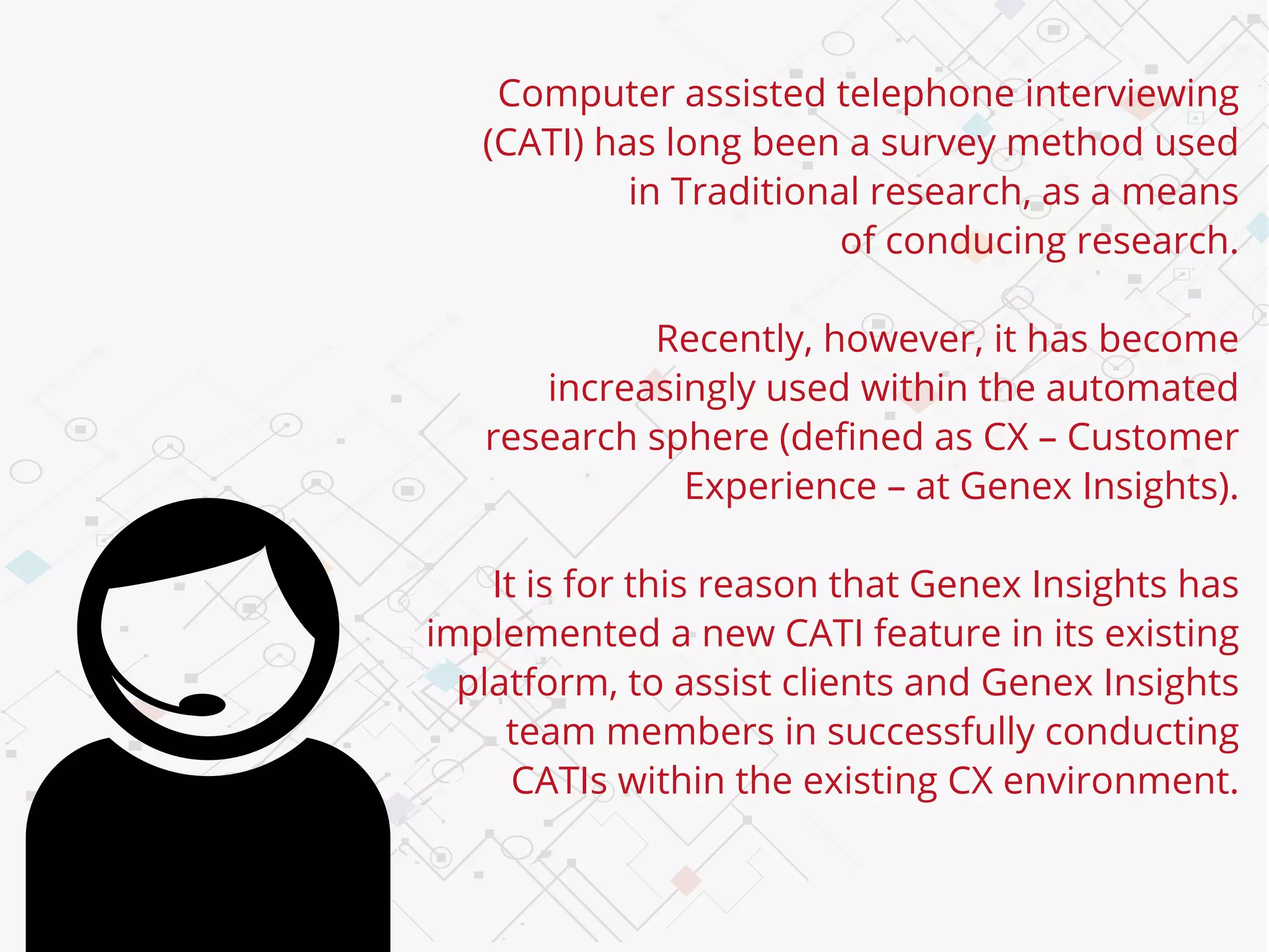 CATI surveys in a CX environment | PDF