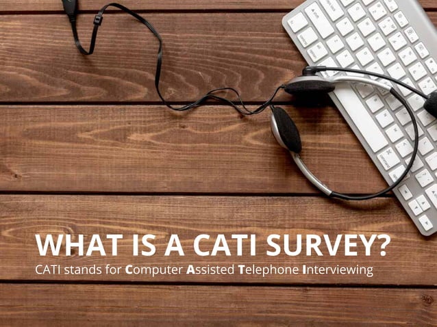 CATI surveys in a CX environment | PDF | Technology & Computing