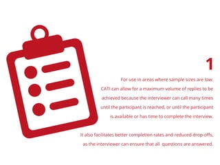 CATI surveys in a CX environment | PDF