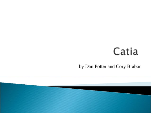 CATIA | PPT
