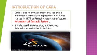 Catia Software Summer training | PPT
