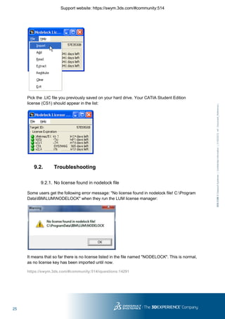 Catia -installation guide | PDF