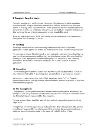 Catia team pdm | PDF