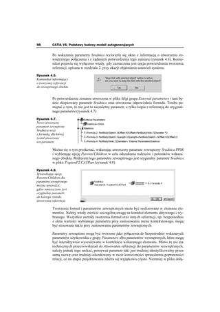 CATIA V5. Podstawy budowy modeli autogenerujących | PDF